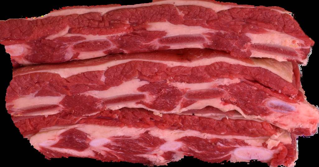 Prime Beef Ribs are back ribs from the upper carcass